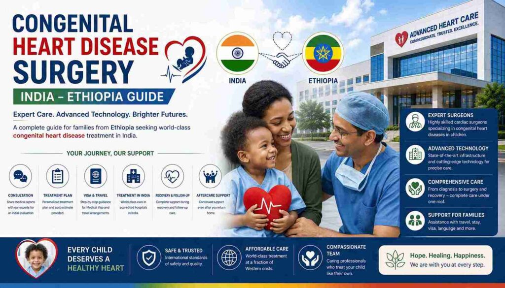 Congenital Heart Disease Surgery India Ethiopia Guide - Medi Help Global